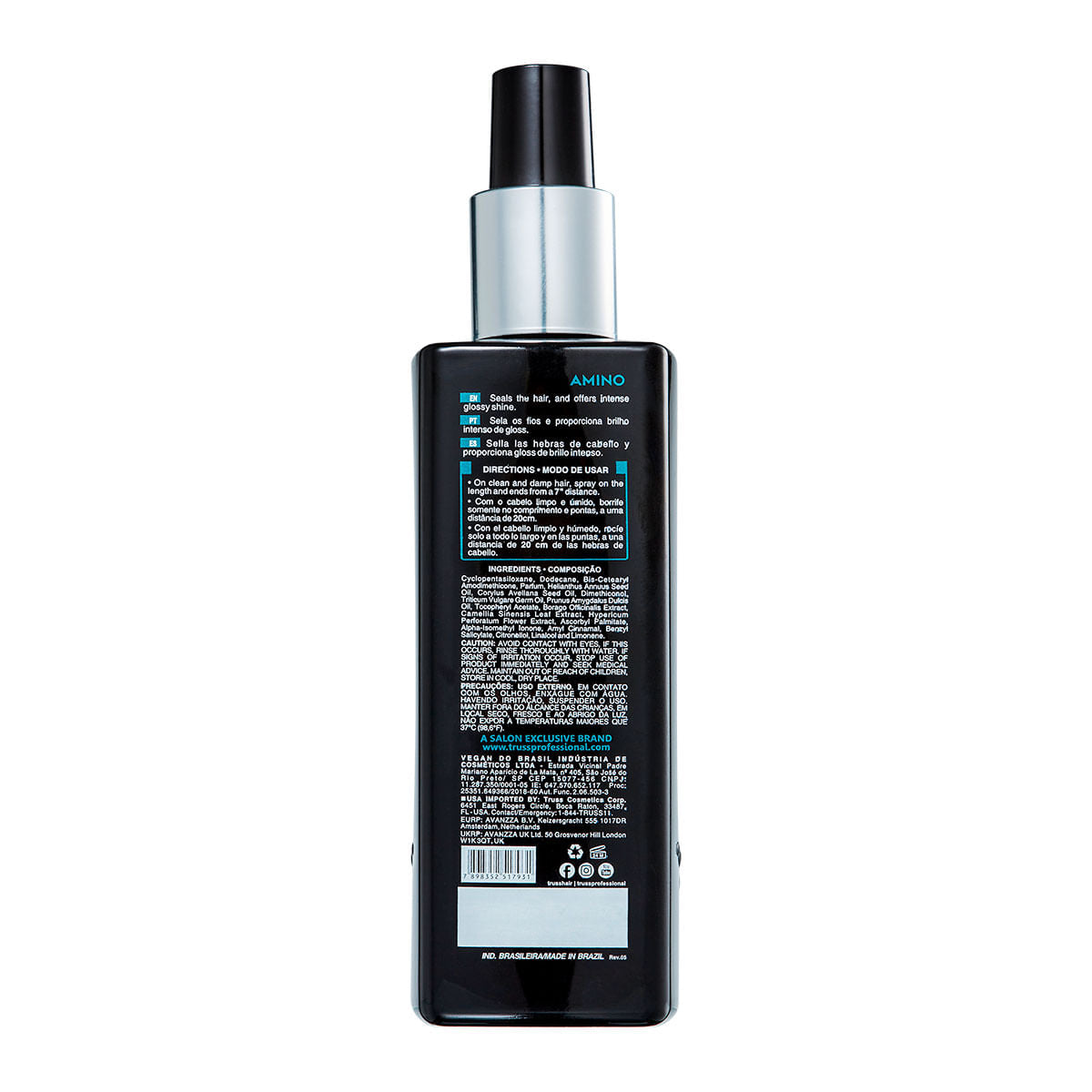 Truss Amino Liponutriente Protector Termico para el cabello – Nancy ...