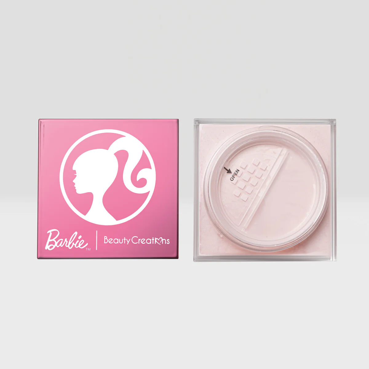 Beauty Creations X Barbie Future Is Bright Pink Lopez Setting Powder P ...